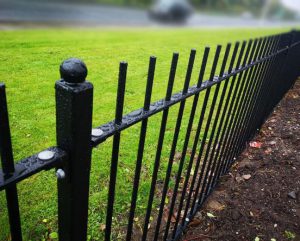 Vertical Bar Railings - ROGERS FENCING